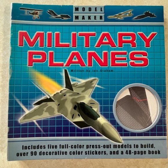 MODEL MAKER | Toys | Model Maker Military Planes Five Fullcolor ...